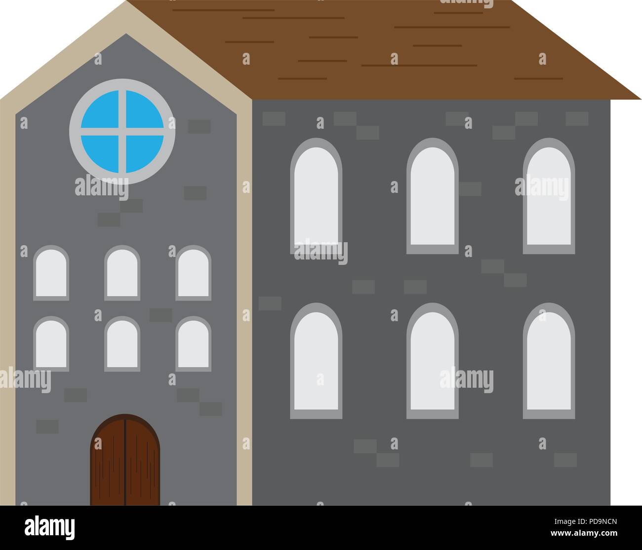 Isolated medieval building icon Stock Vector Image & Art - Alamy