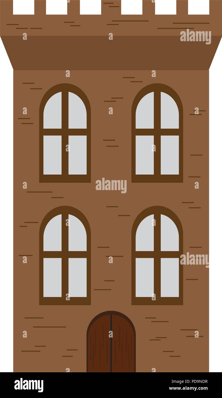 Isolated medieval building icon Stock Vector Image & Art - Alamy