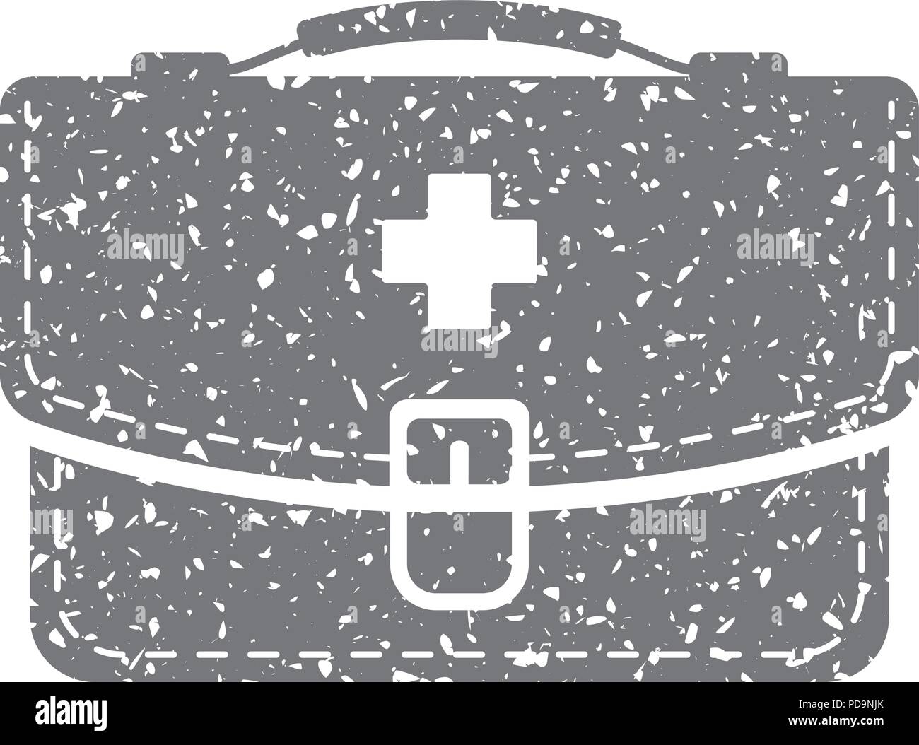 Grunge icon - Medical case Stock Vector Image & Art - Alamy