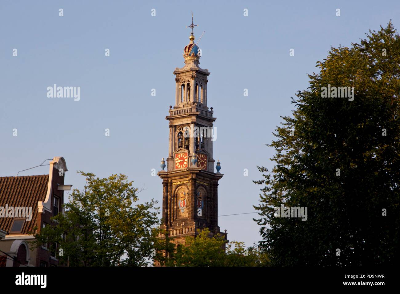 Westertoren is the name of the highest Church tower of Westerkerk, the ...