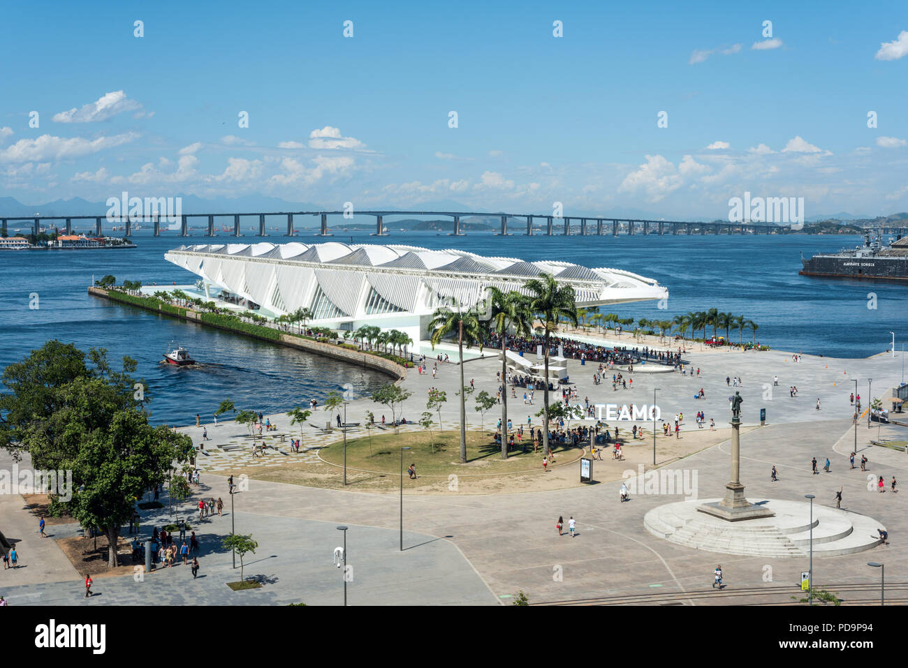 Rio de Janeiro, Brazil - January 4, 2017, Museum of Tomorrow (Tomorrow ...