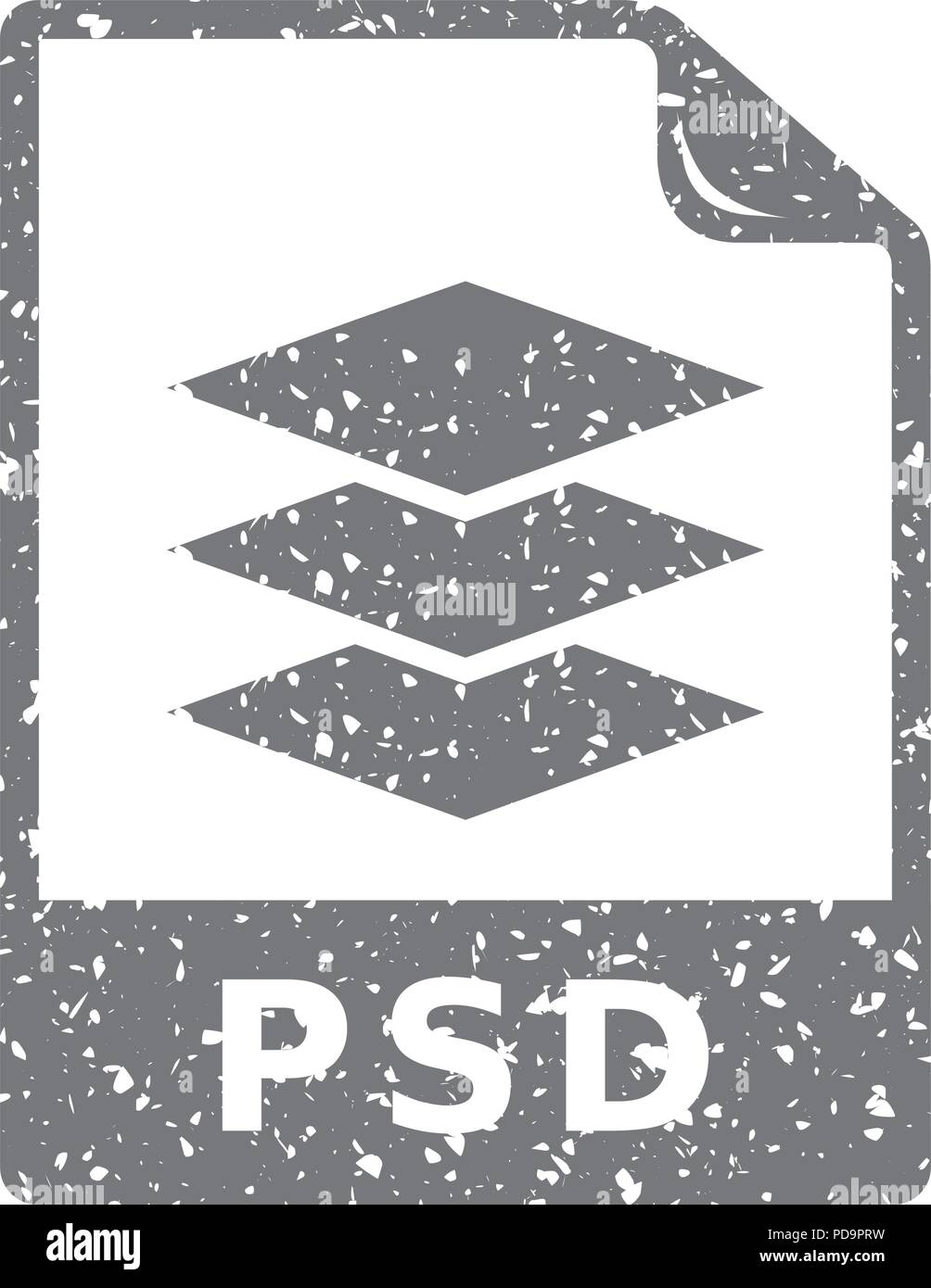 Grunge icon - Image file format Stock Vector Image & Art - Alamy