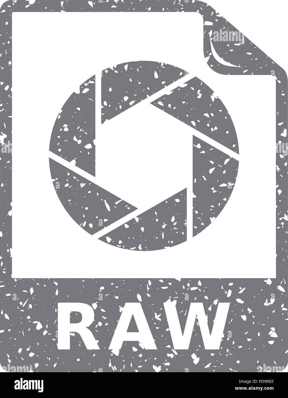 Raw file image Stock Vector Images - Alamy