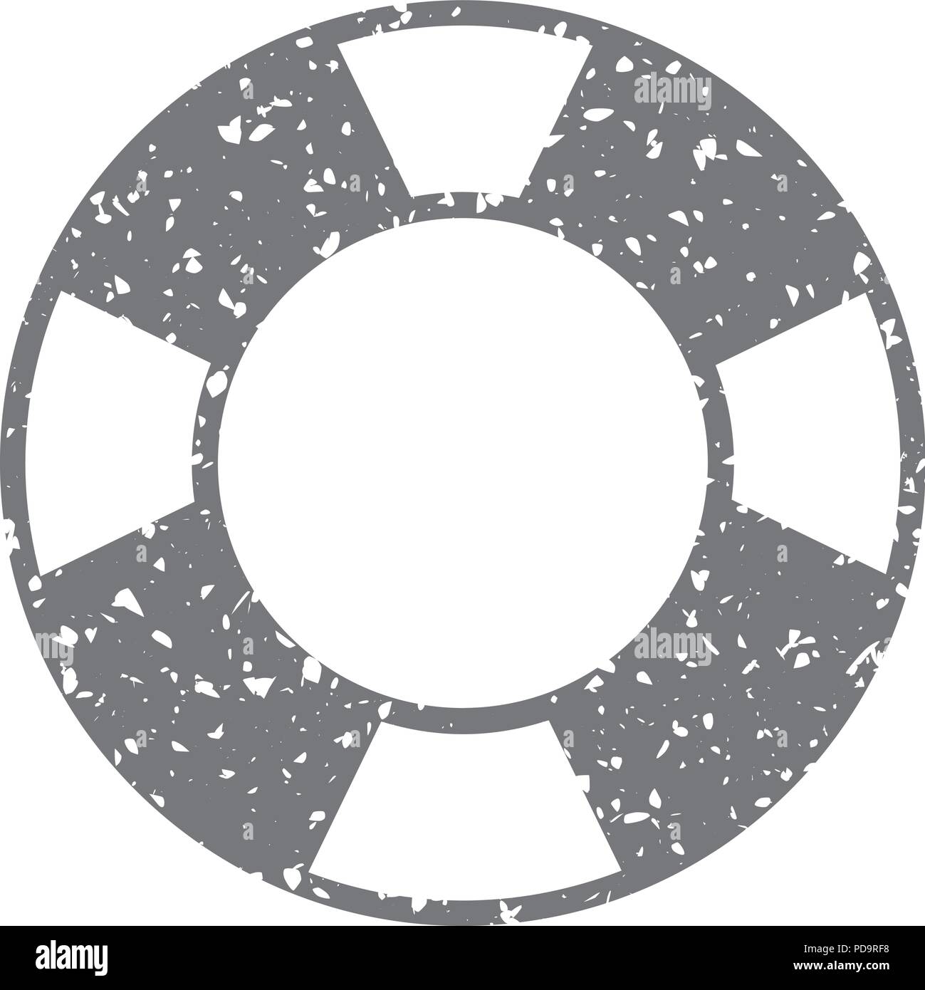 Grunge icon - Ring buoy Stock Vector Image & Art - Alamy
