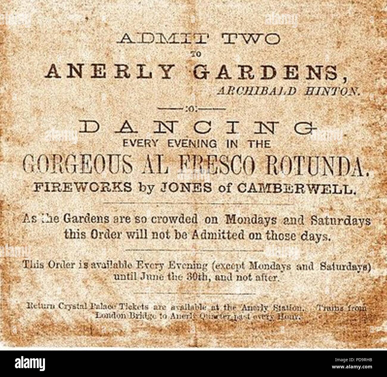 Anerley hi-res stock photography and images - Alamy