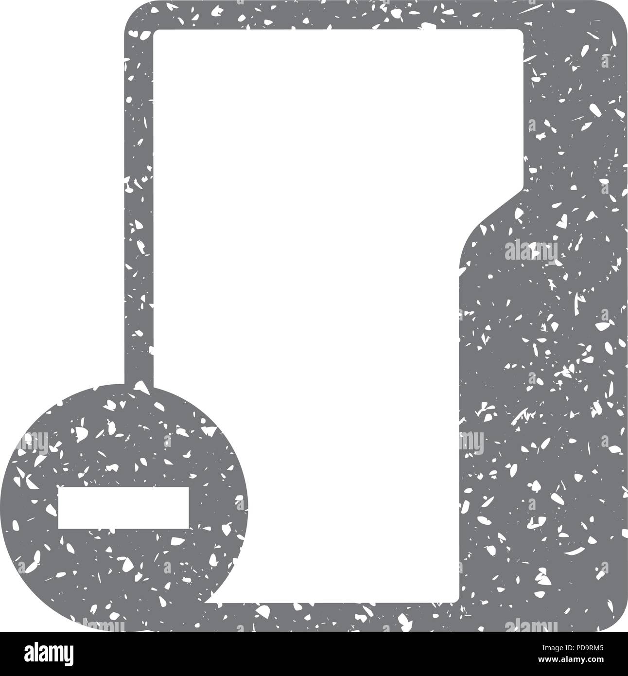 Grunge icon - Folder Stock Vector Image & Art - Alamy