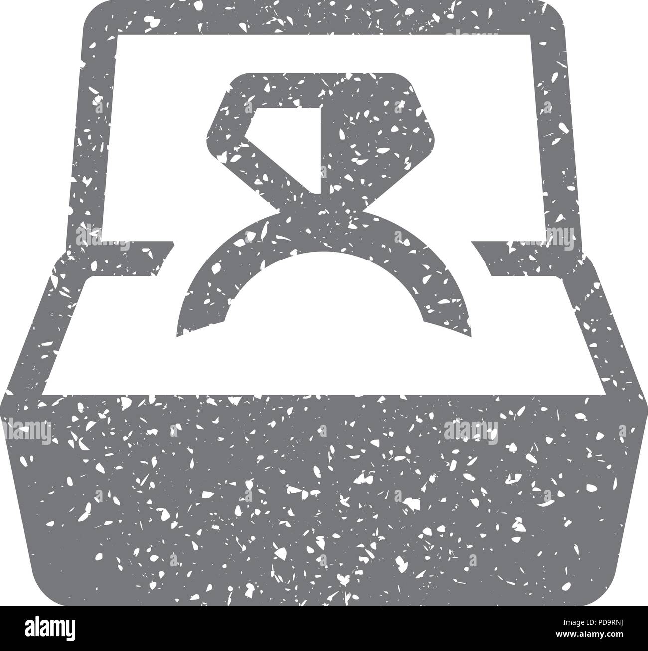 Grunge icon - Wedding Ring Stock Vector Image & Art - Alamy