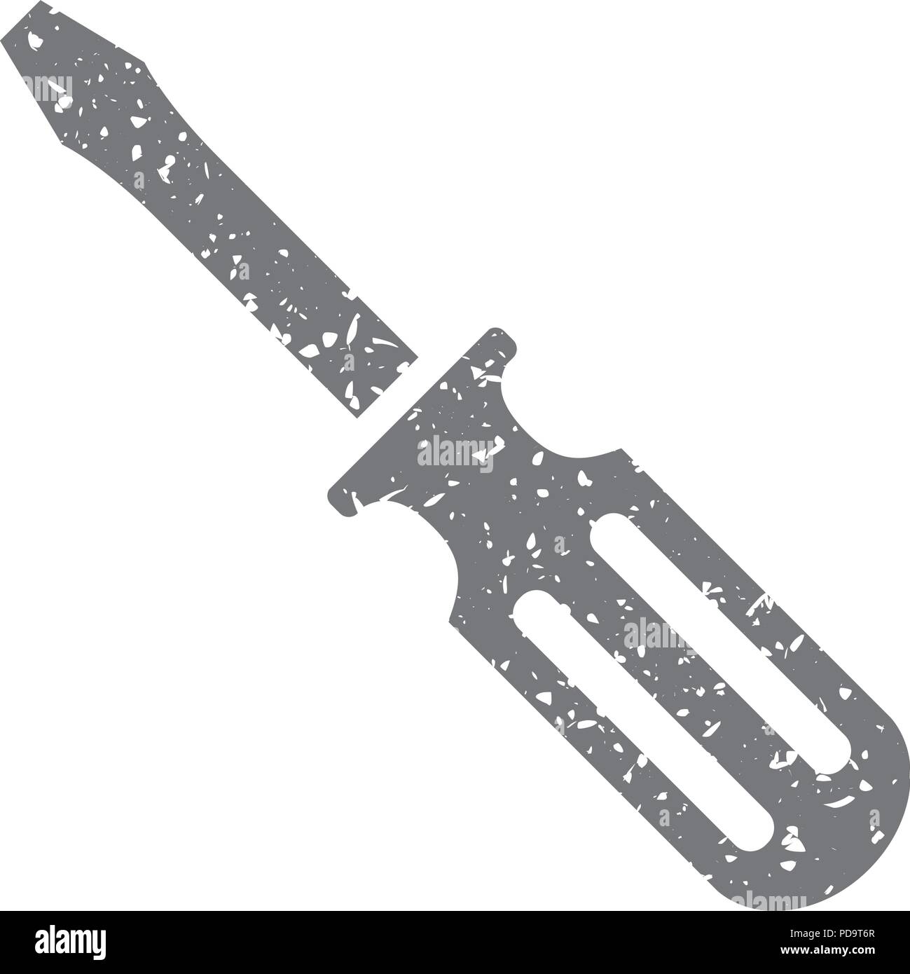 Flat head screwdriver Stock Vector Images - Alamy