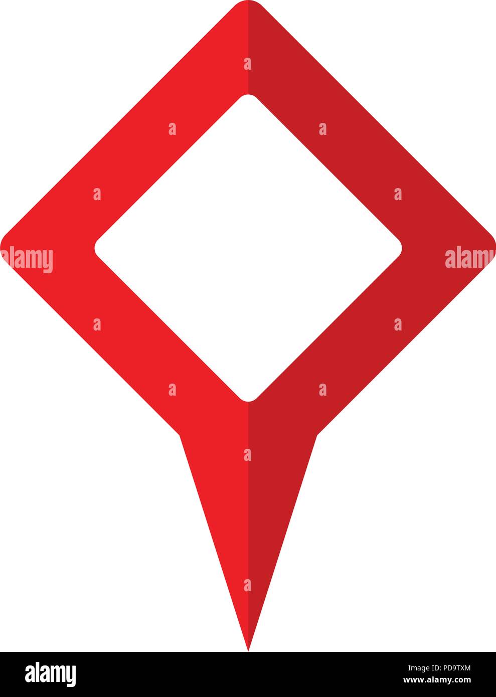 Isolated map entry icon Stock Vector Image & Art - Alamy