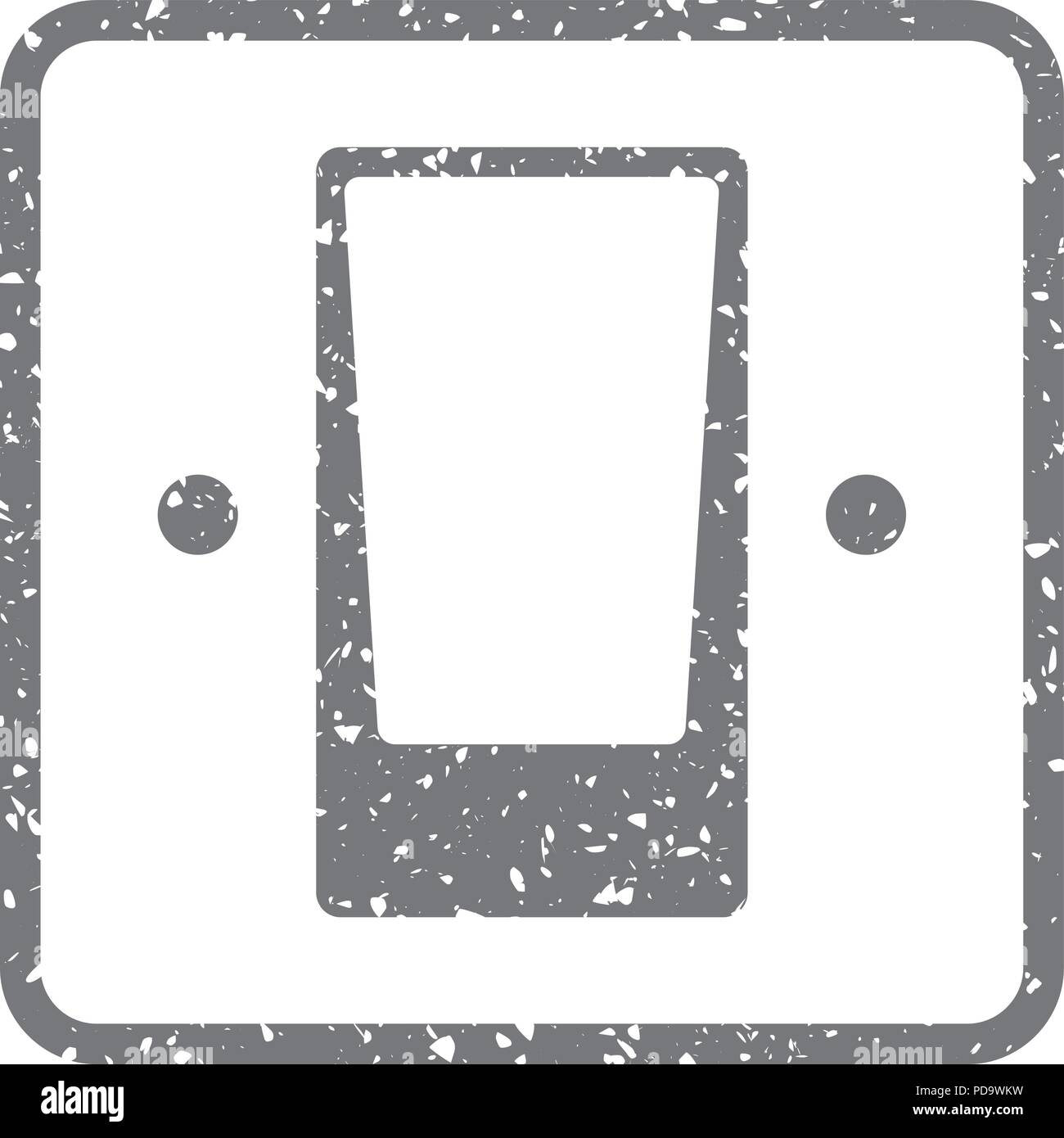 Grunge icon - Switch Stock Vector Image & Art - Alamy