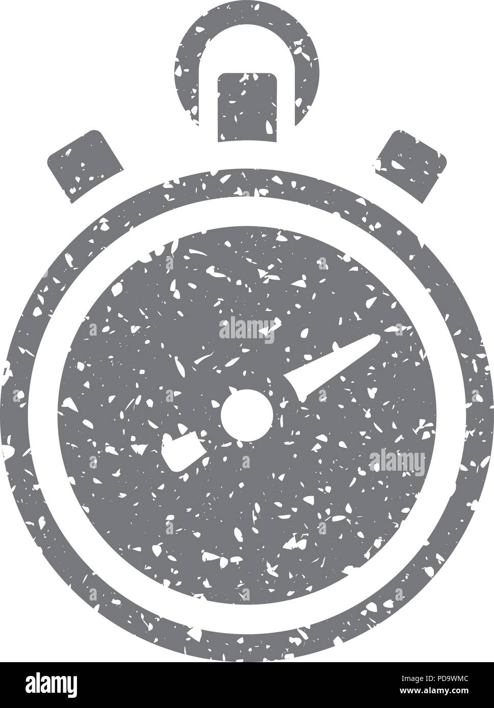 Grunge icon - Stopwatch Stock Vector Image & Art - Alamy
