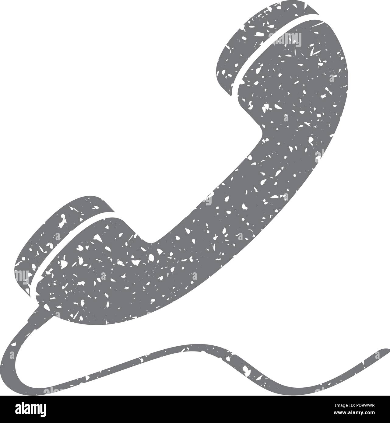 A phone conversation Stock Vector Images - Alamy