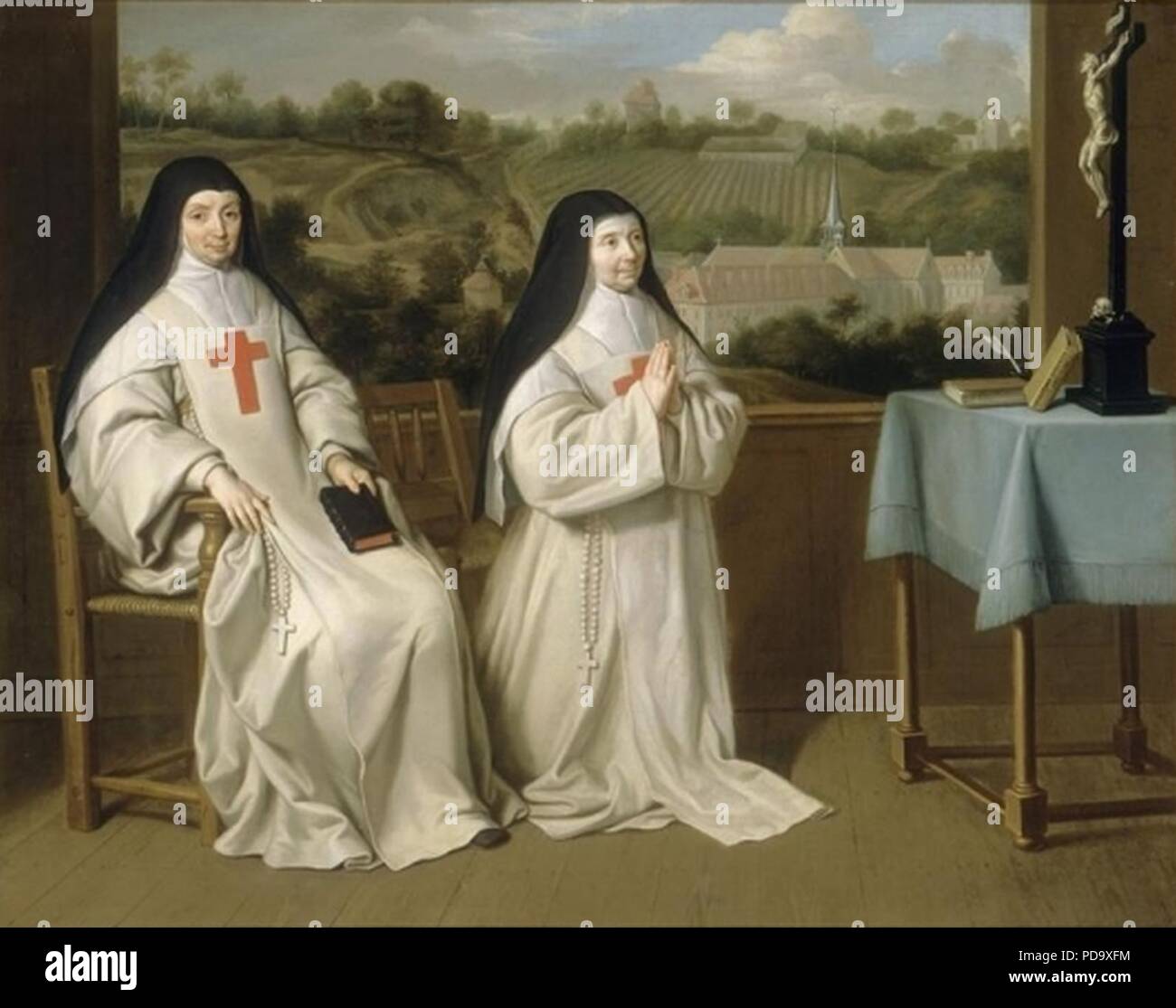 Angélique Arnauld and her sister Jeanne Stock Photo - Alamy