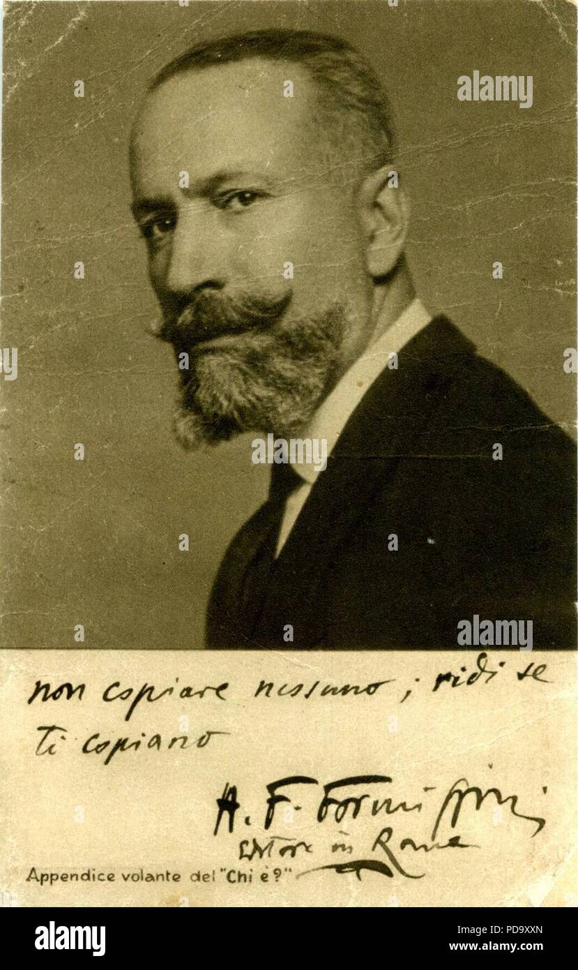 Angelo Fortunato Formiggini - Cartolina Stock Photo - Alamy