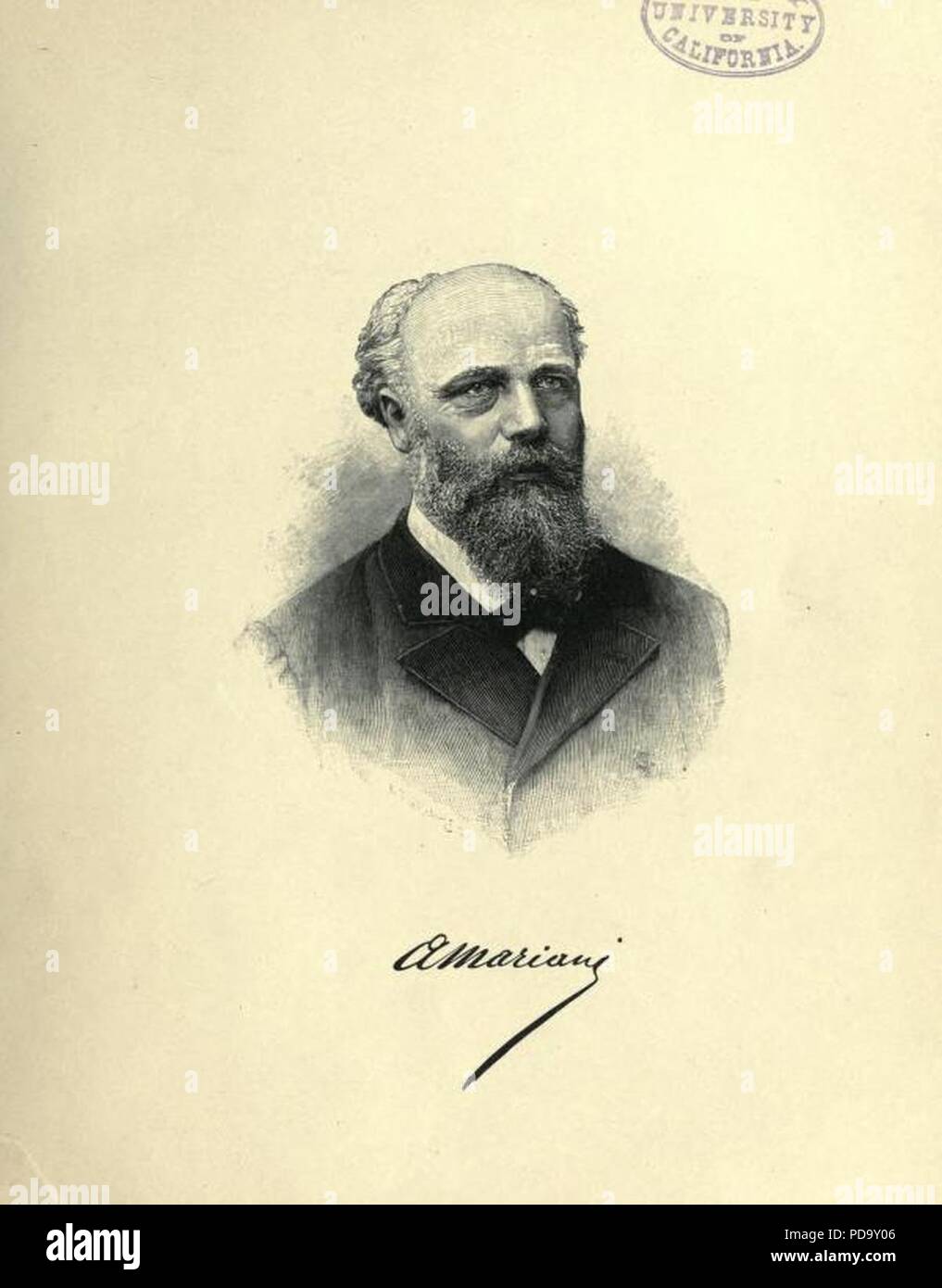 Angelo Mariani Portraits 1893 Stock Photo - Alamy