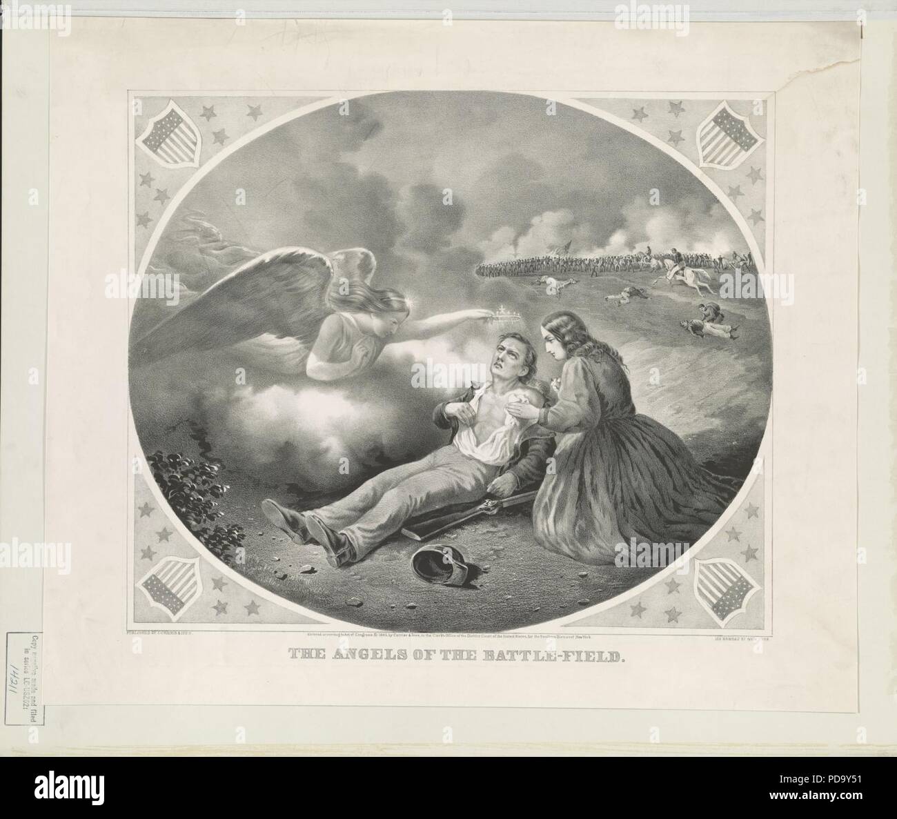 Angels of the battle-field Stock Photo - Alamy