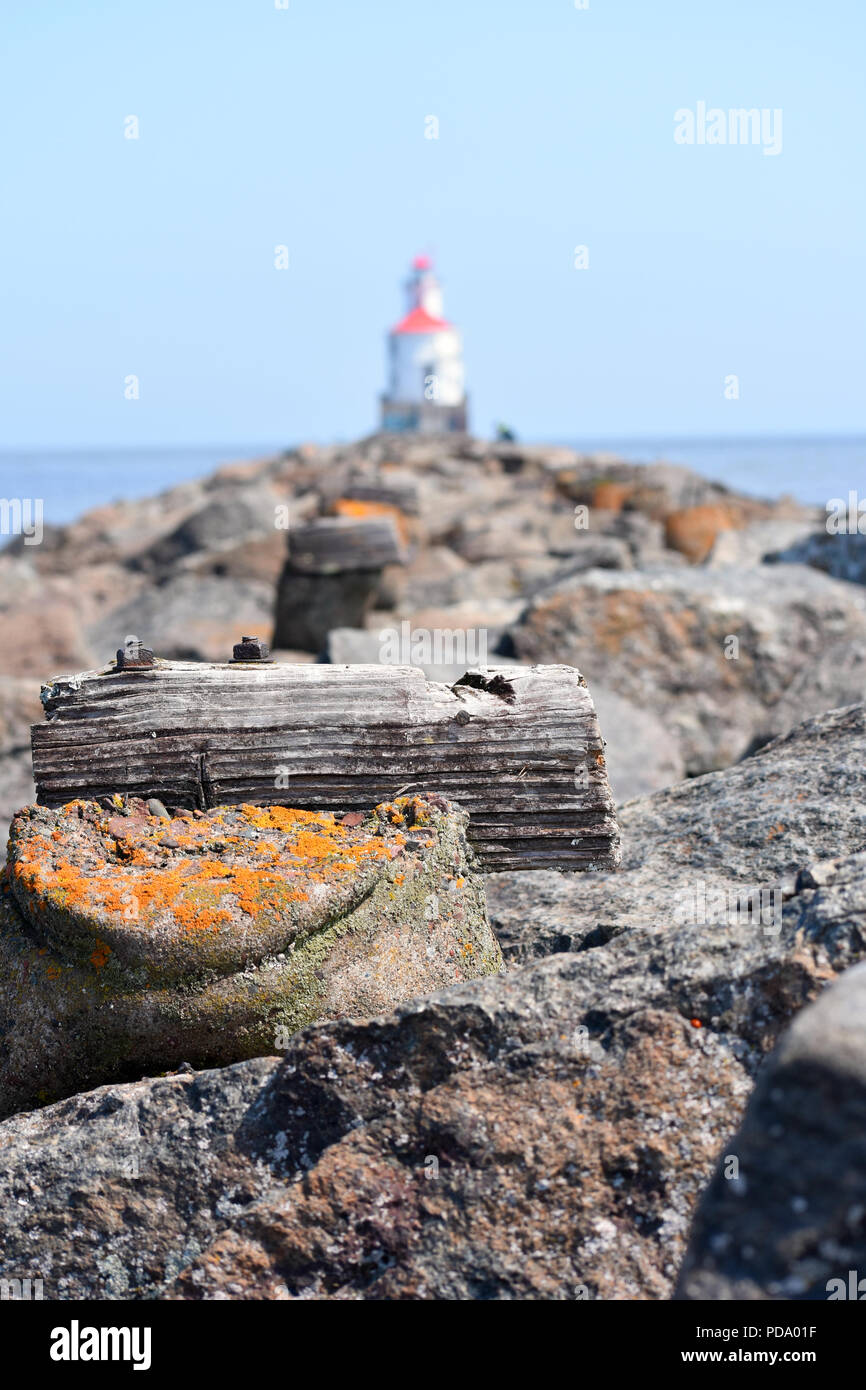 Superior entry lighthouse hi-res stock photography and images - Alamy