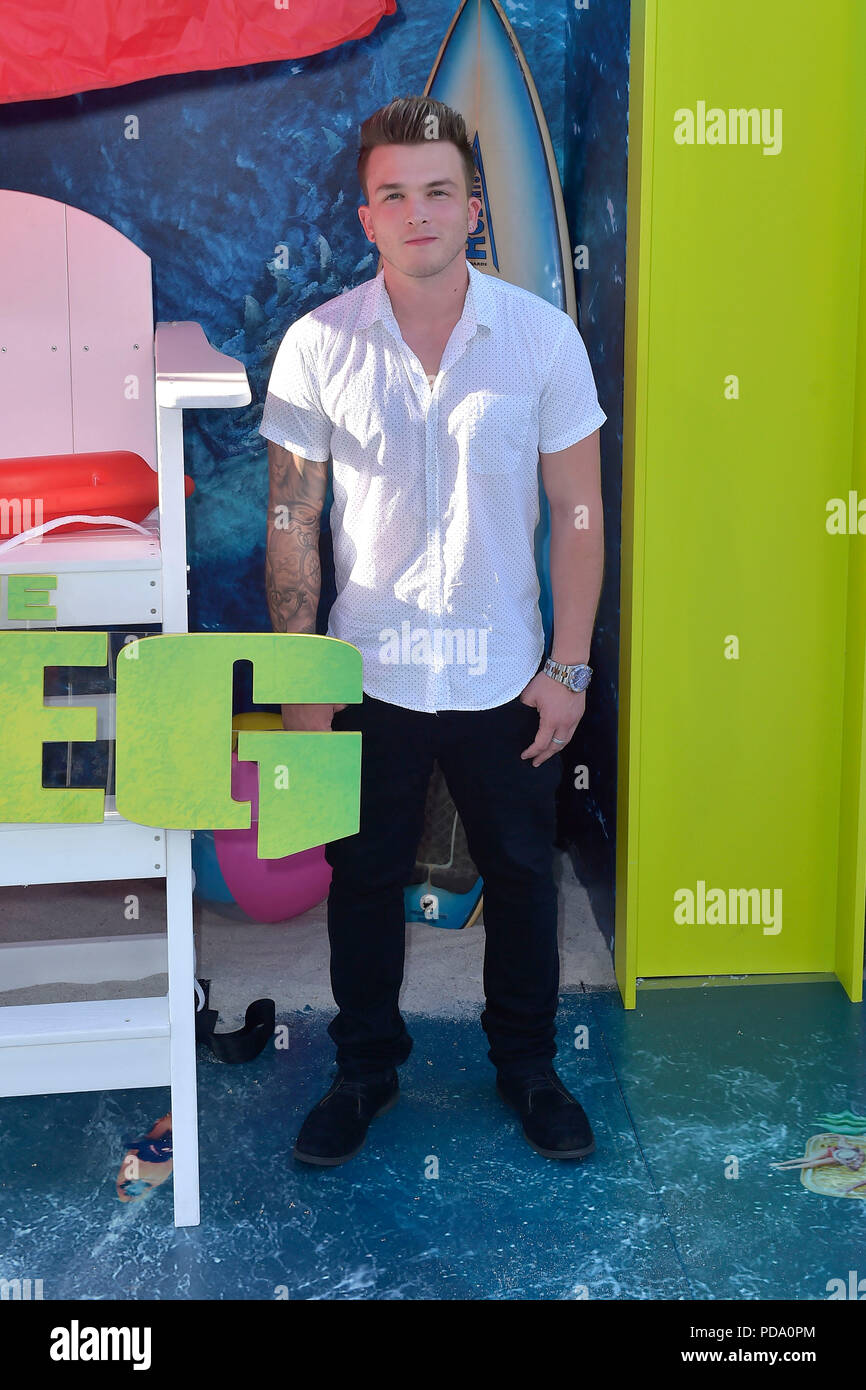 Josh Devine attending 'The Meg' premiere at the TCL Chinese Theatre on ...