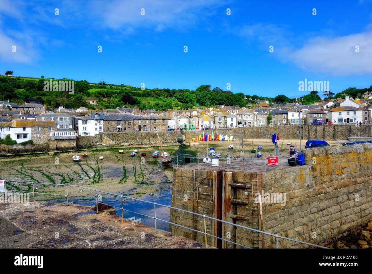 Mousehole, fishing village,Cornwall,England,UK Stock Photo - Alamy