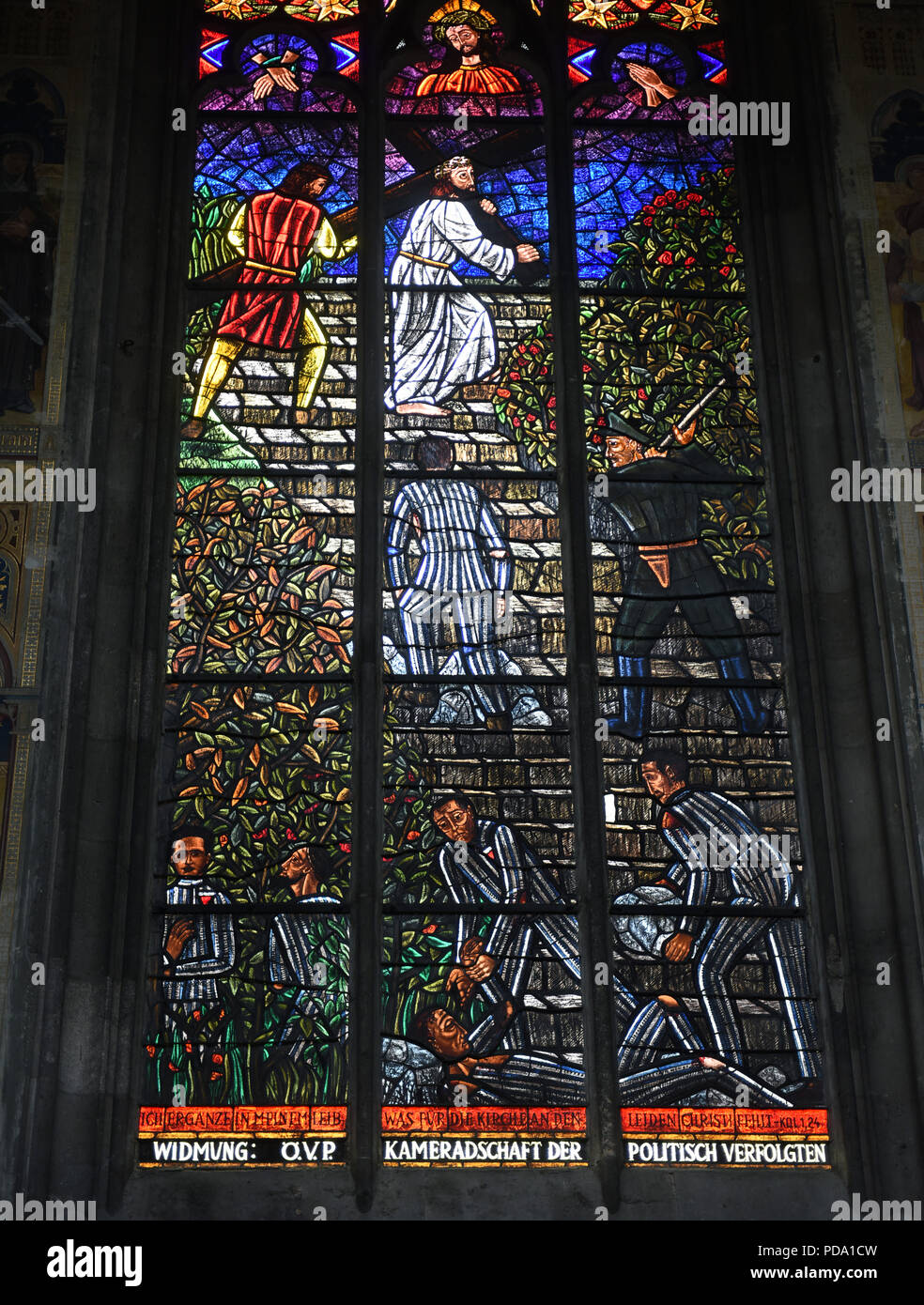 Vienna austria stained glass window hi-res stock photography and images ...