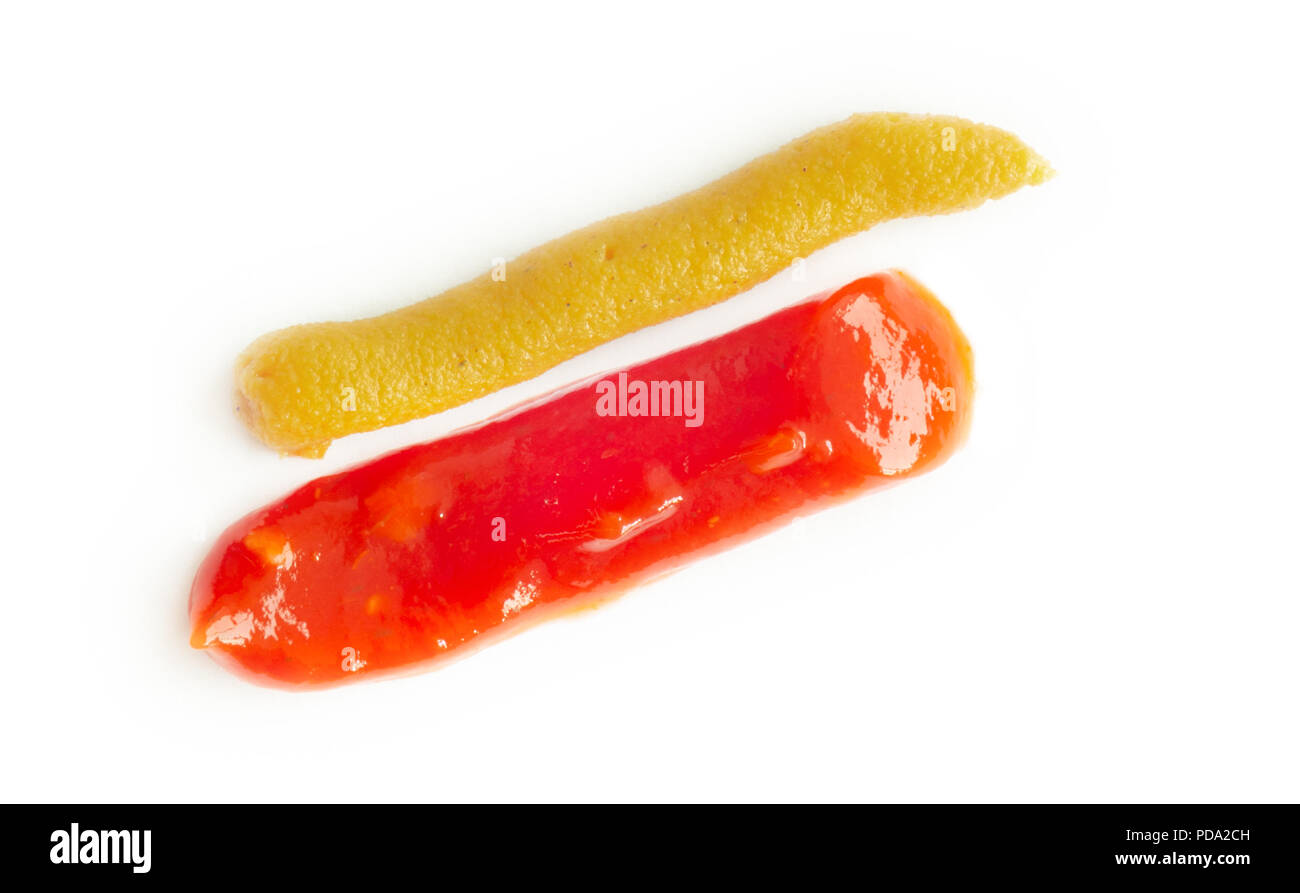 Ketchup strip Cut Out Stock Images & Pictures - Alamy