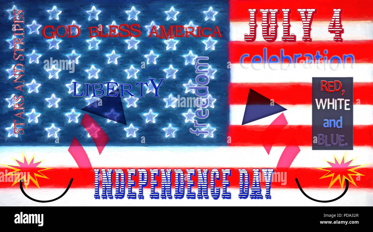 America celebrates july 4th hi-res stock photography and images - Alamy