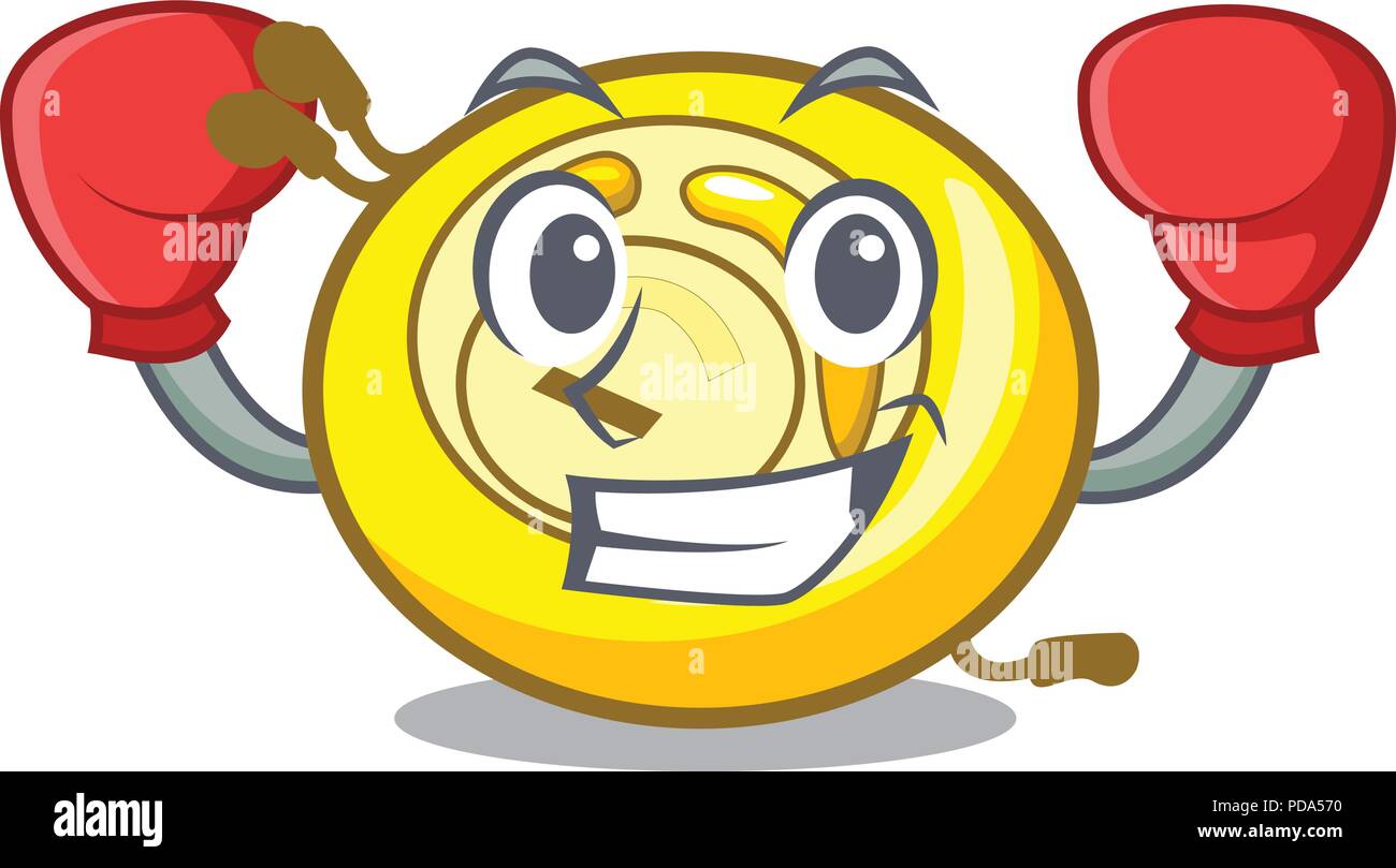 Boxing CD player character cartoon Stock Vector Image & Art - Alamy
