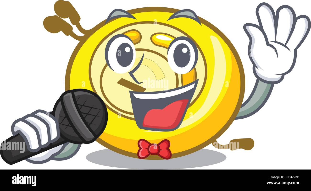 Singing CD player mascot cartoon Stock Vector Image & Art - Alamy