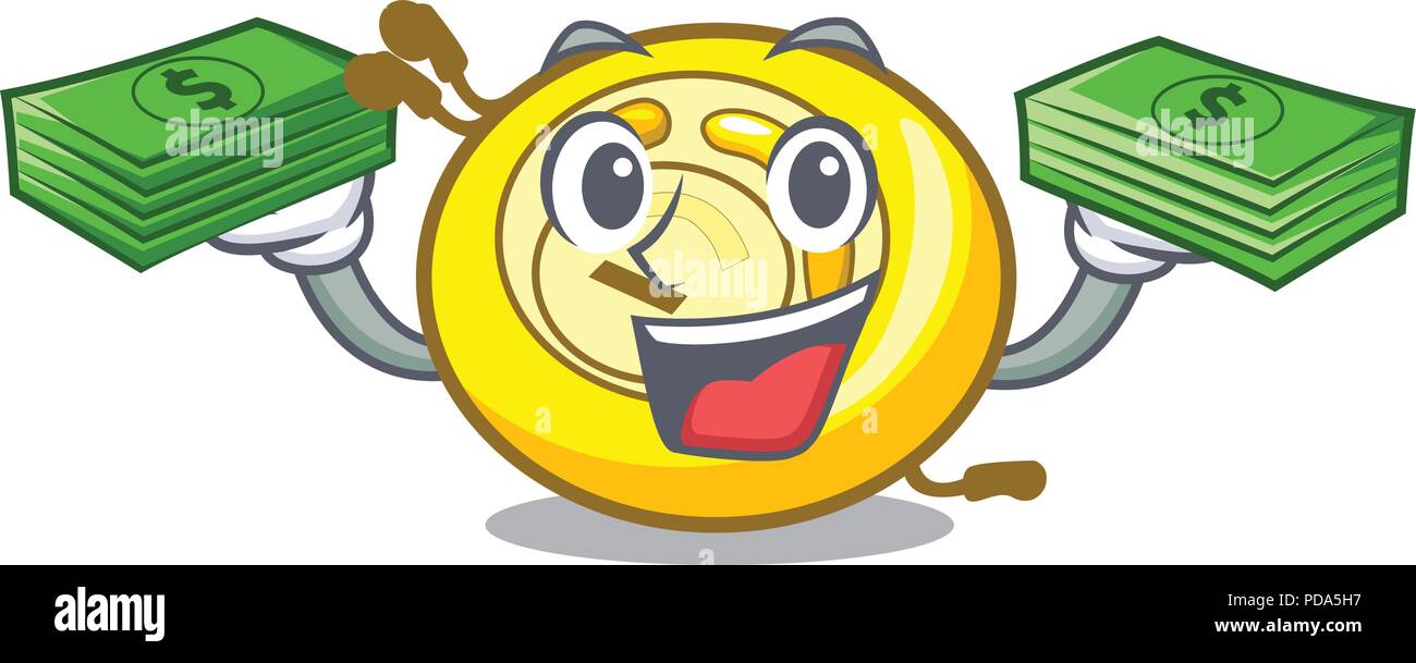 With money CD player mascot cartoon Stock Vector Image & Art - Alamy