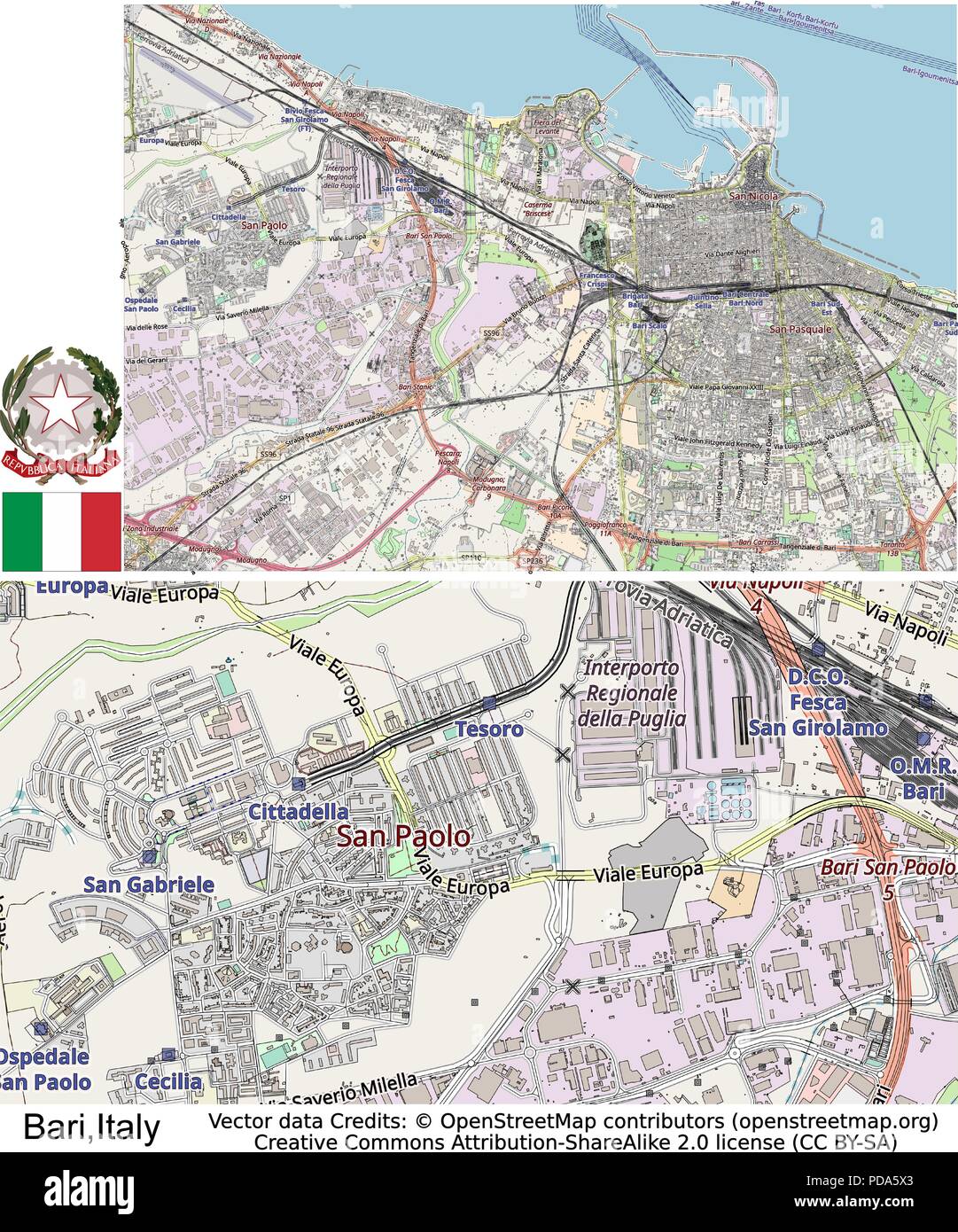 Ancona Italy Map High Resolution Stock Photography and Images - Alamy