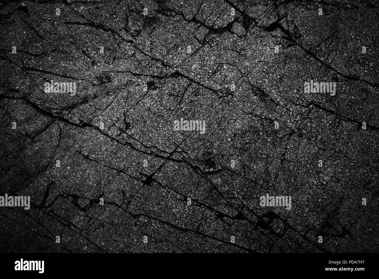 asphalt crack texture Stock Photo - Alamy
