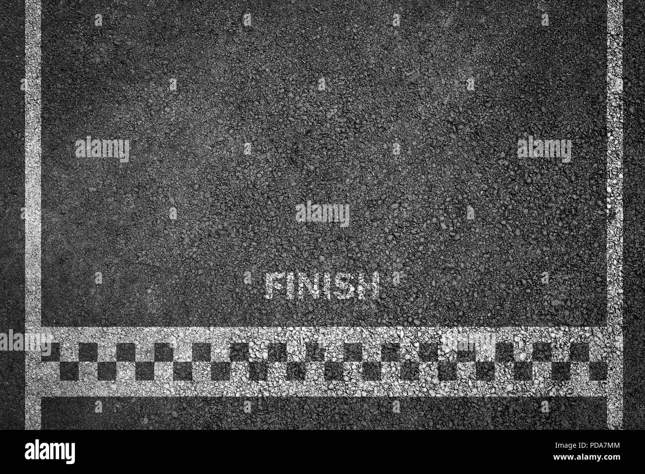 Finish line racing background Stock Photo - Alamy