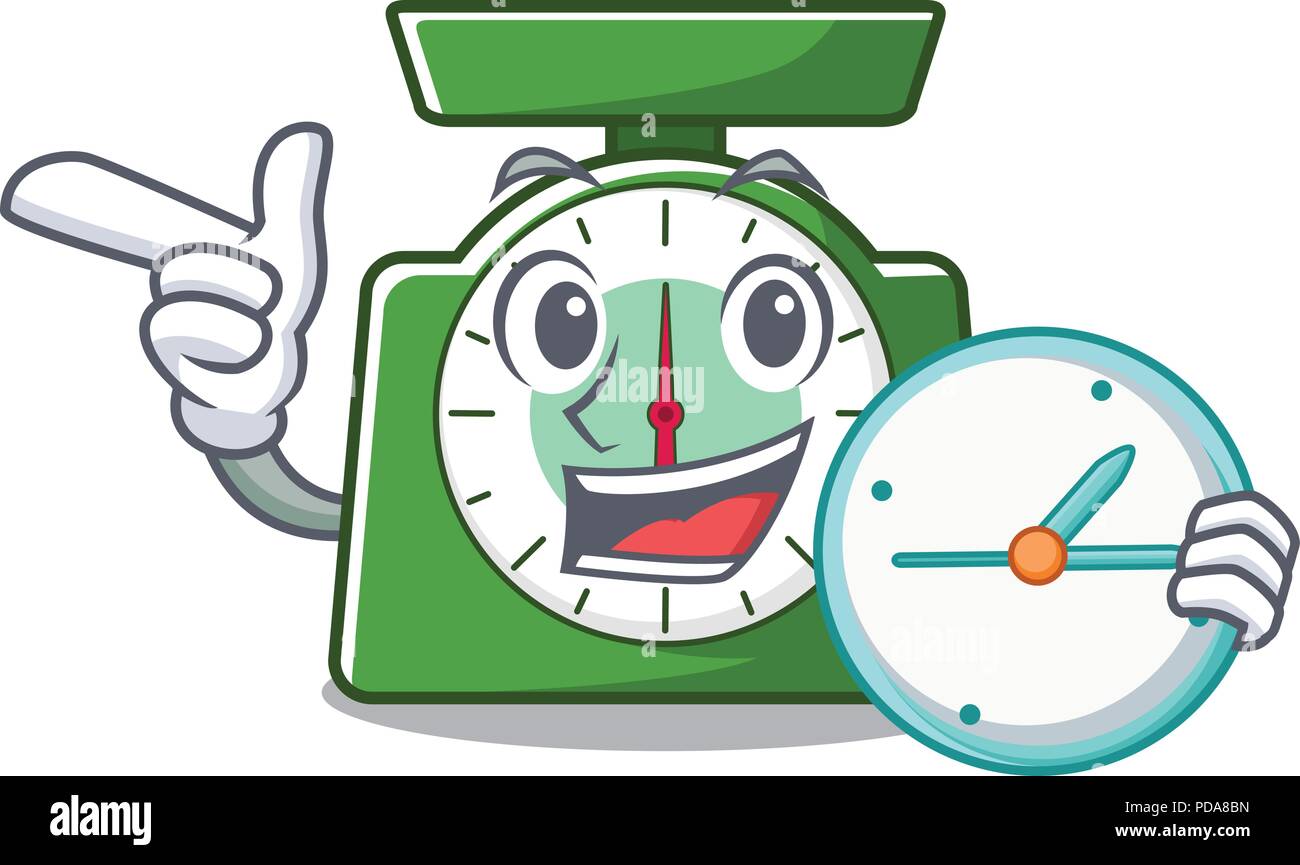 Kitchen clock scale hi-res stock photography and images - Alamy