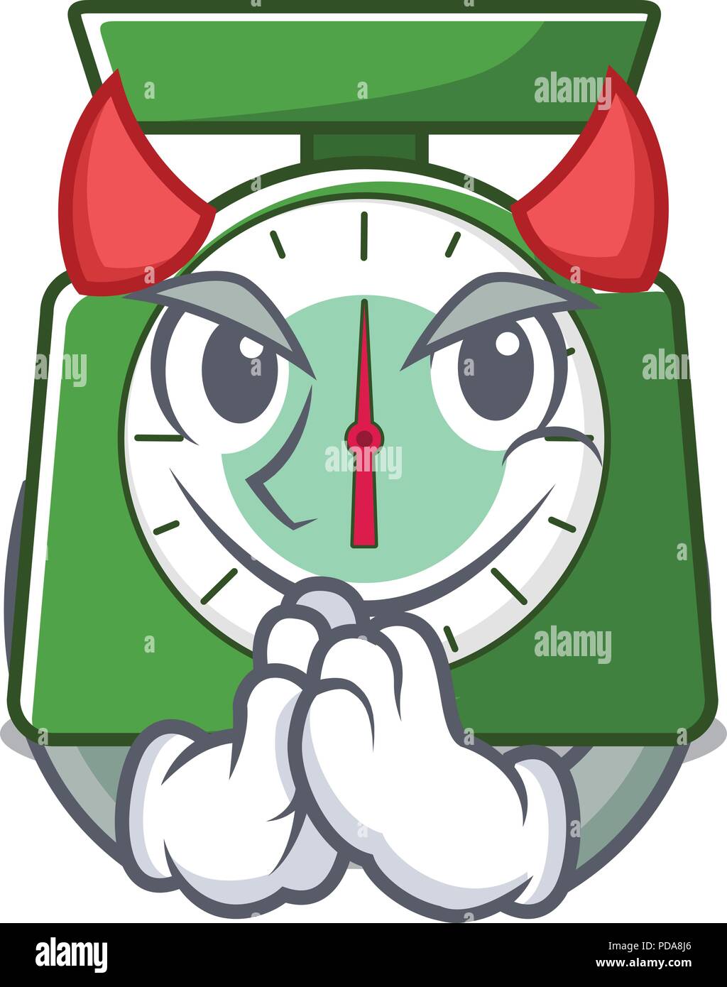 Angry scale character cartoon hi-res stock photography and images - Alamy