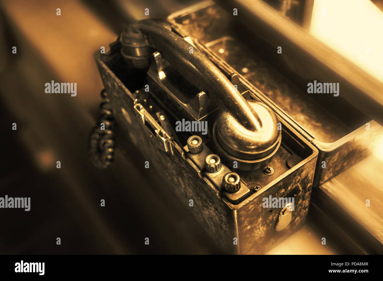 Vietnam war field telephone hi-res stock photography and images - Alamy