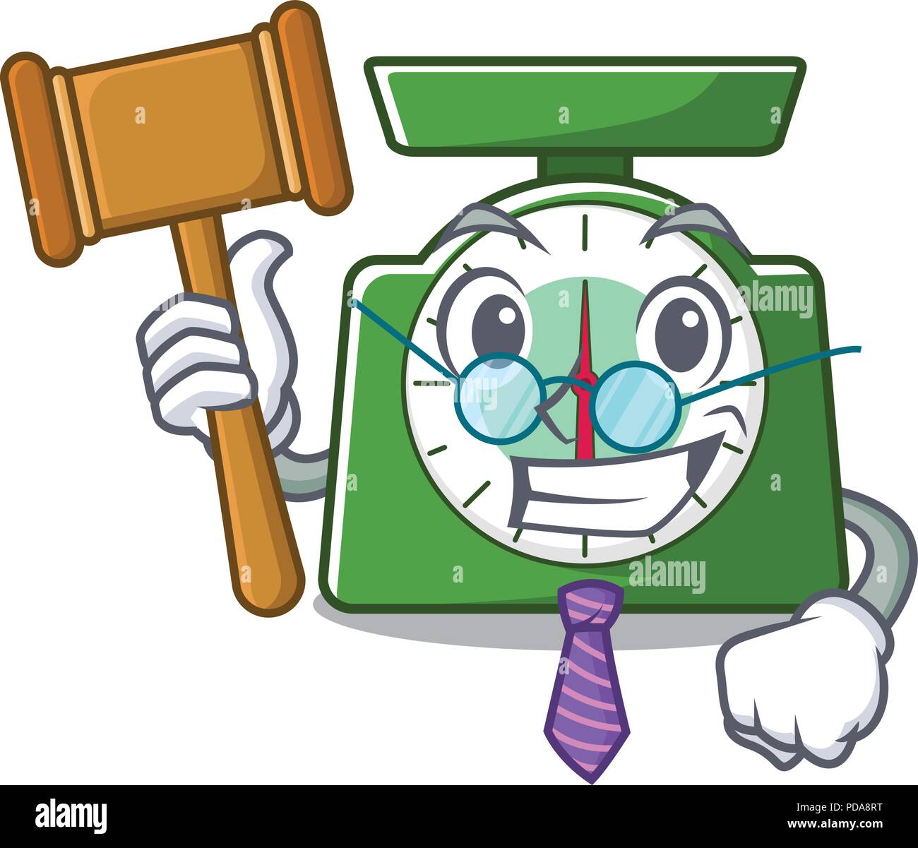 Funny weighing scale Cut Out Stock Images & Pictures - Alamy