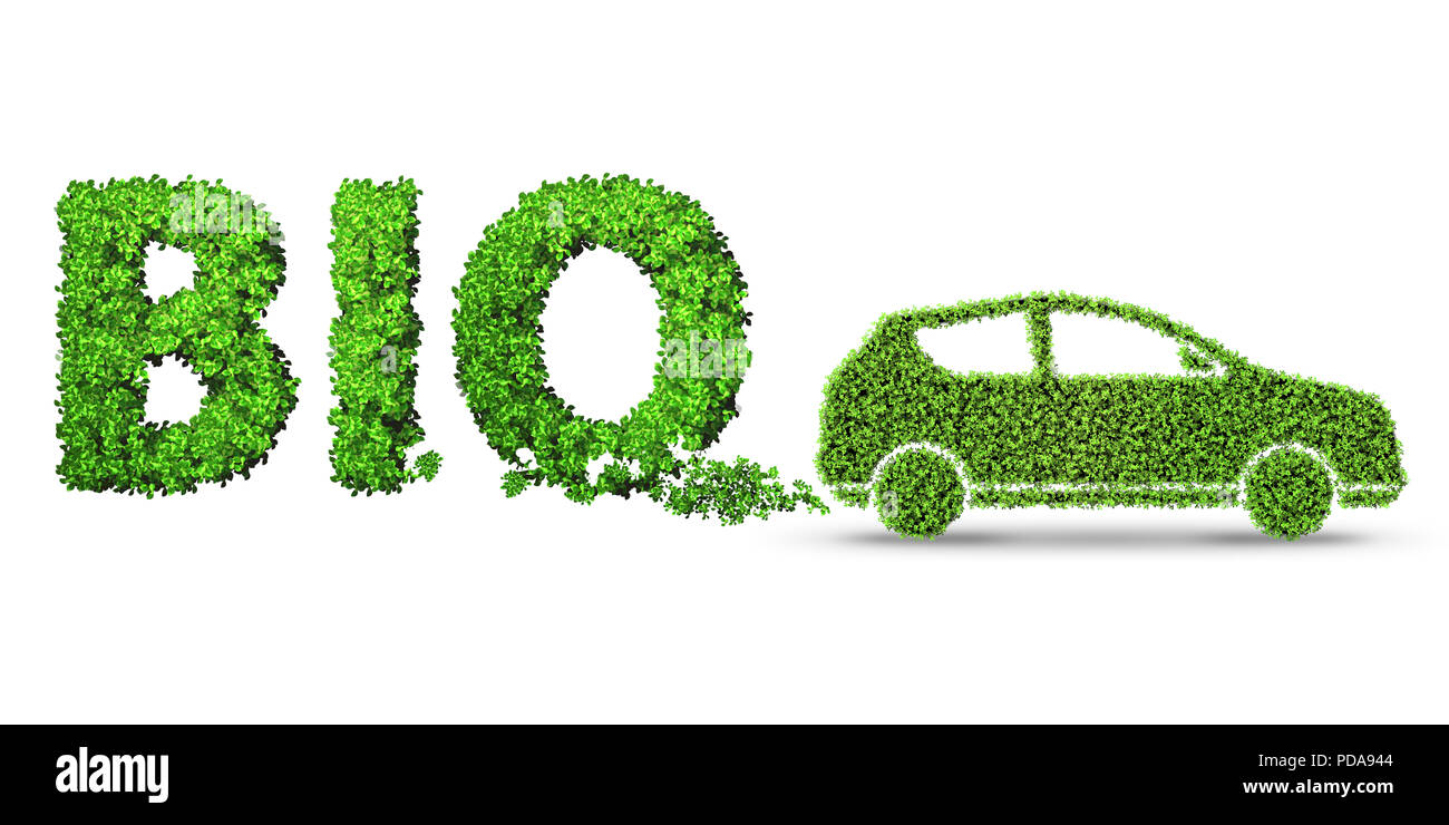 Concept of clean fuel and eco friendly cars - 3d rendering Stock Photo ...