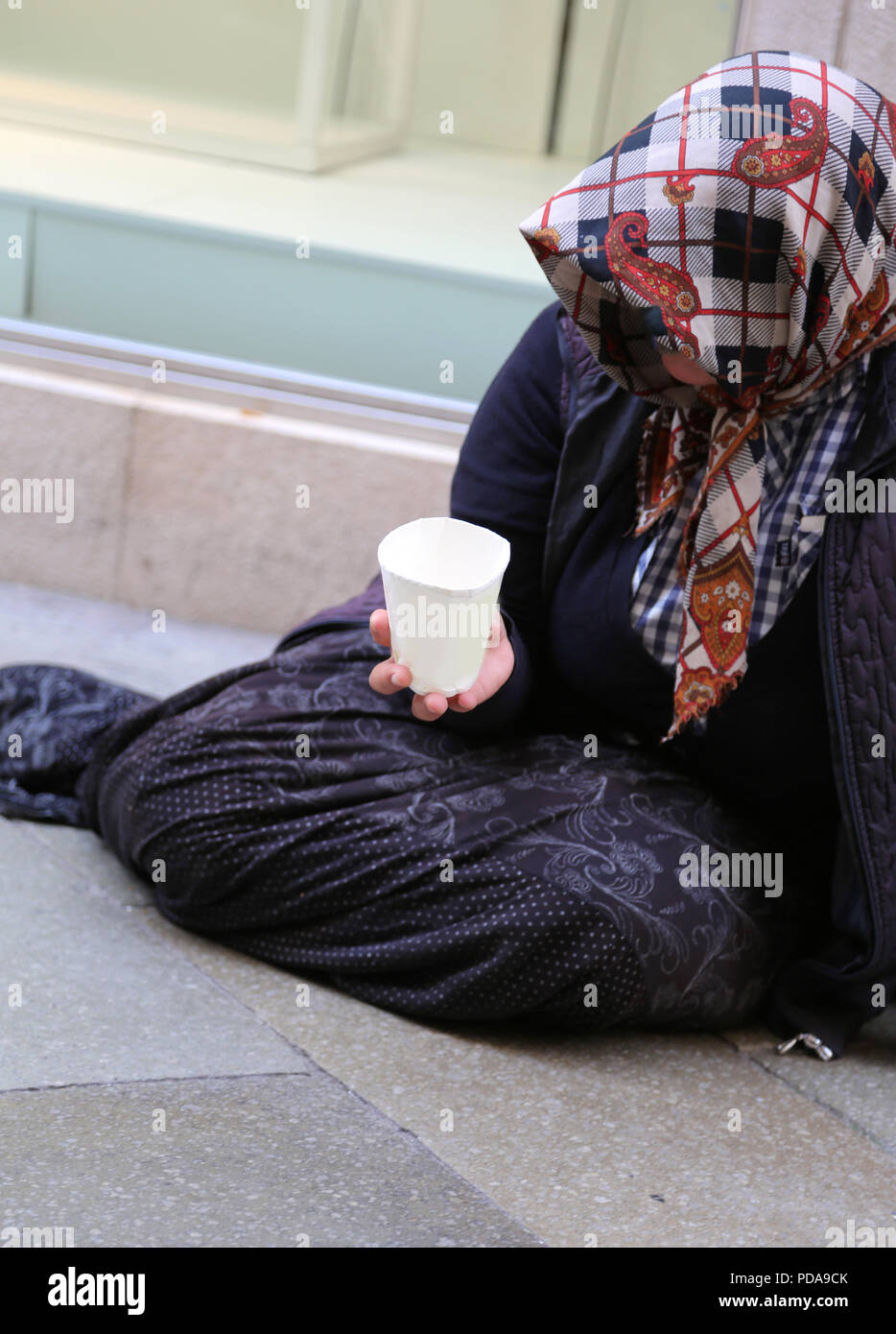 Gypsies begging hi-res stock photography and images - Alamy