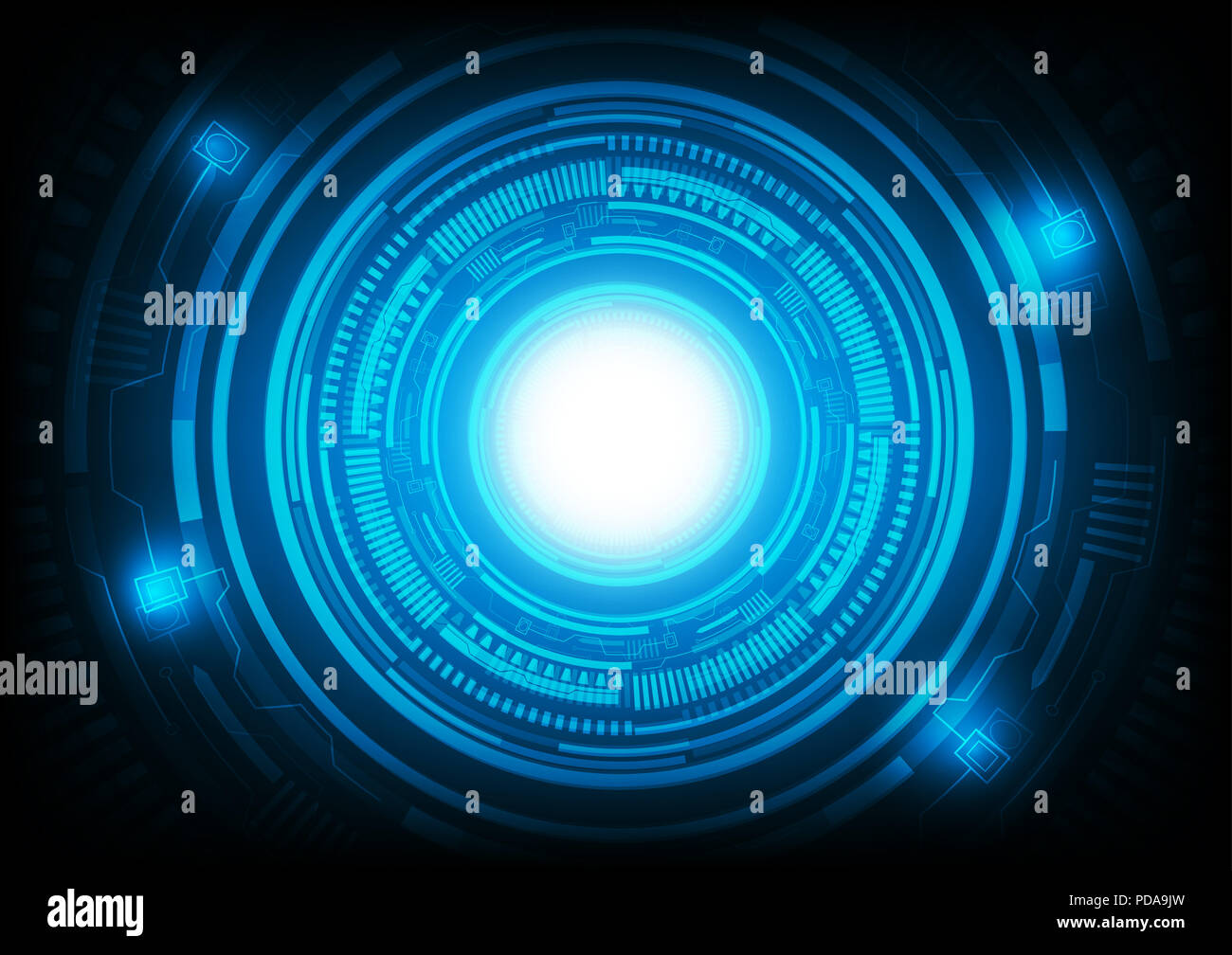 Futuristic technology style hi-res stock photography and images - Alamy