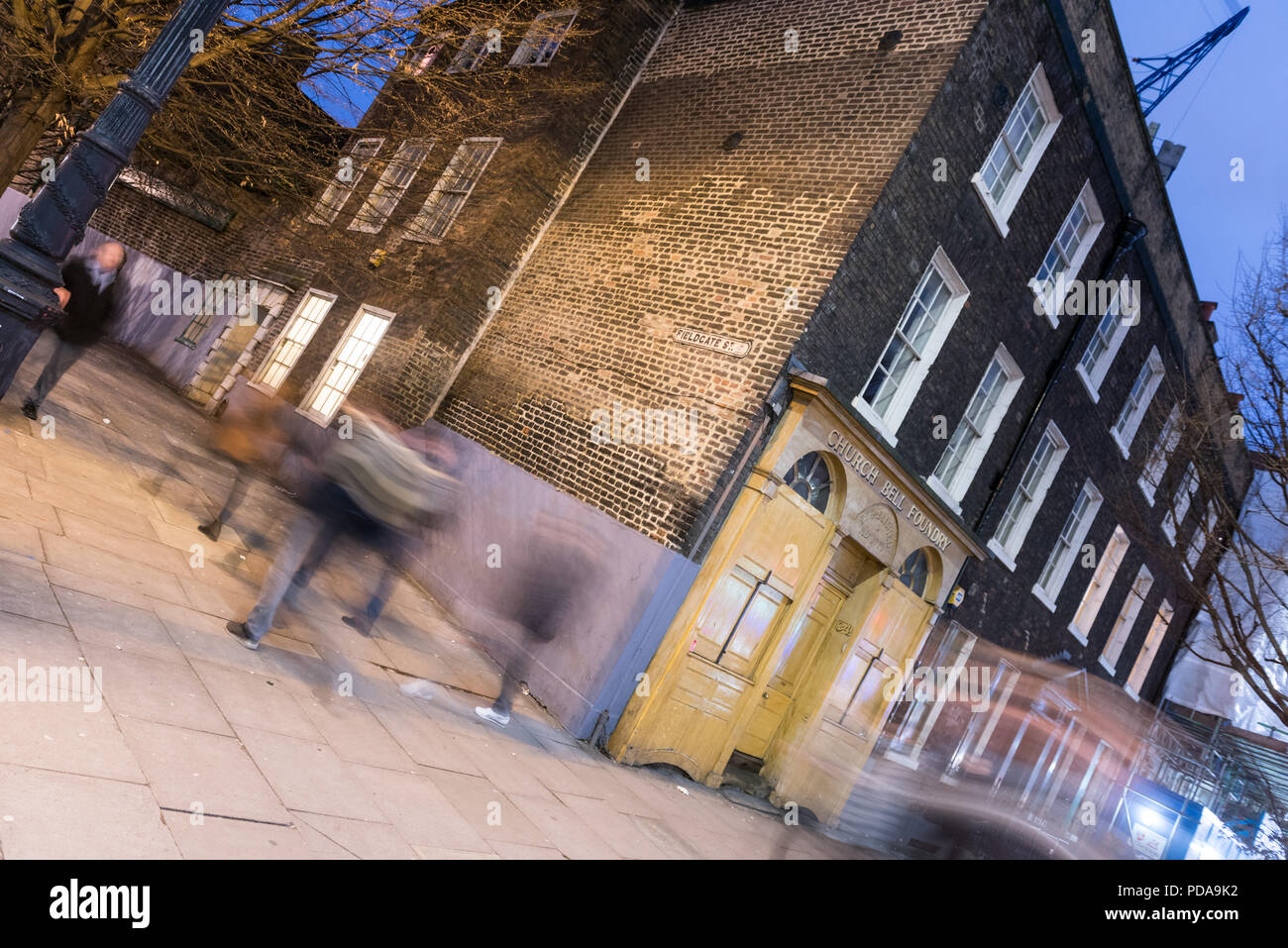 The former Whitechapel Bell Foundry, London Stock Photo - Alamy