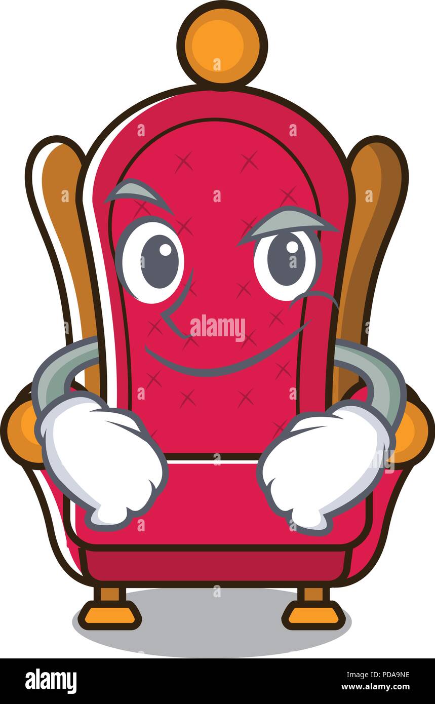 Smirking king throne character cartoon Stock Vector Image & Art - Alamy