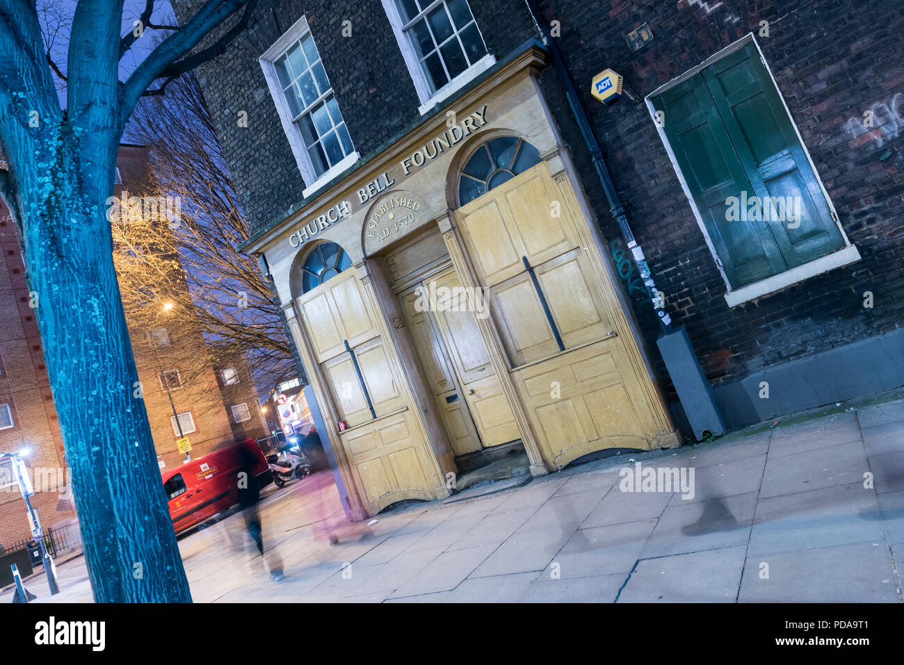 The former Whitechapel Bell Foundry, London Stock Photo - Alamy