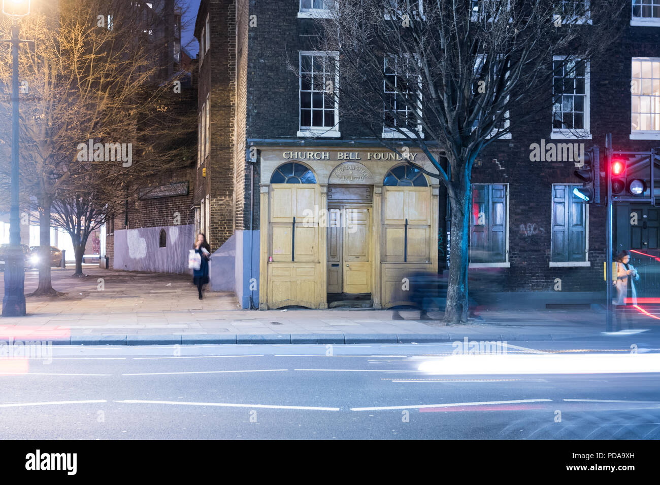 The former Whitechapel Bell Foundry, London Stock Photo - Alamy