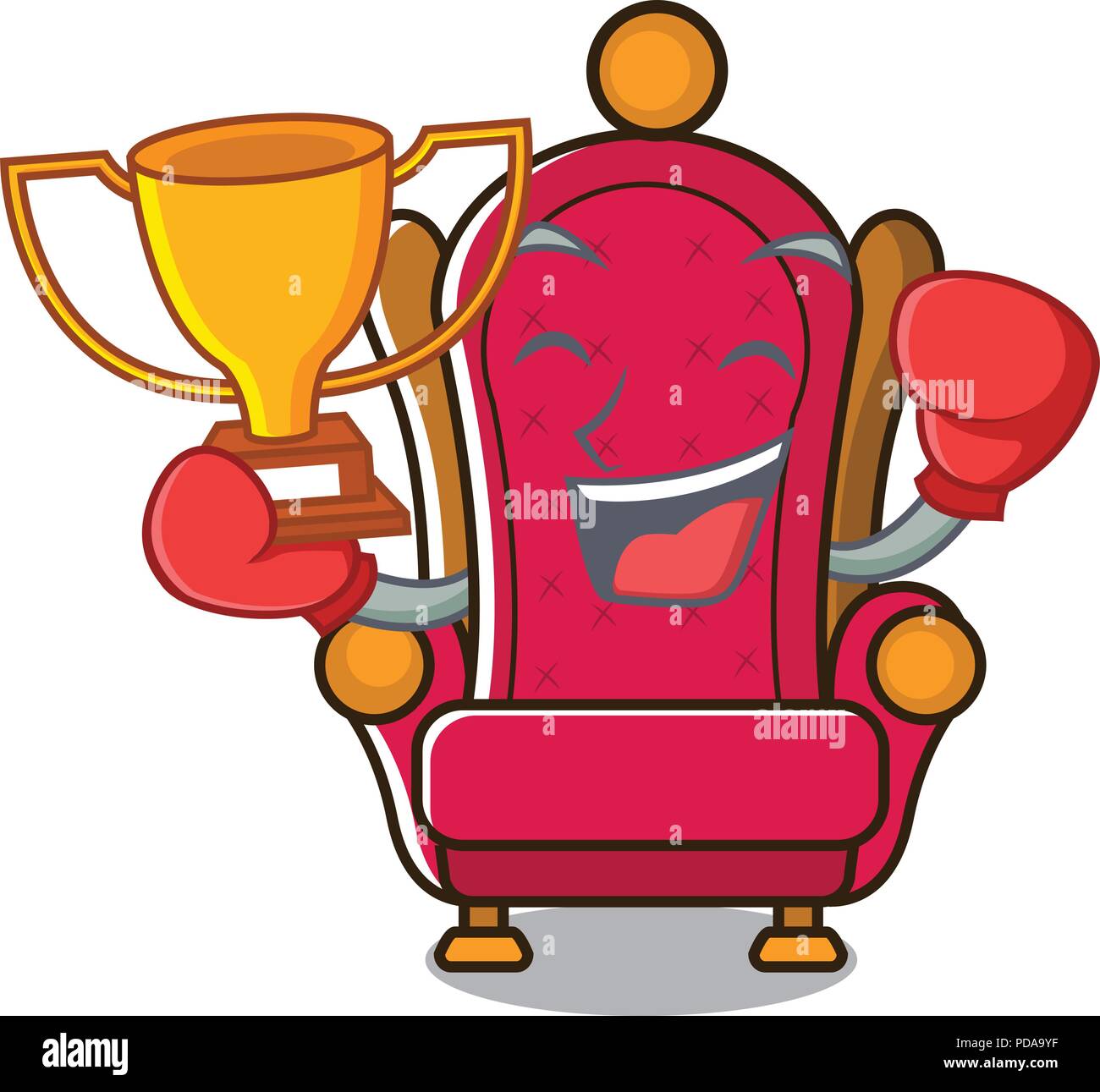 Throne boxing hi-res stock photography and images - Alamy