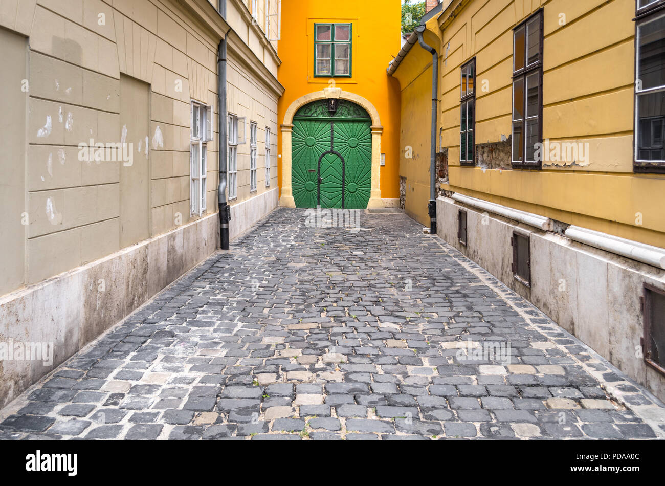 Alley door hi-res stock photography and images - Alamy