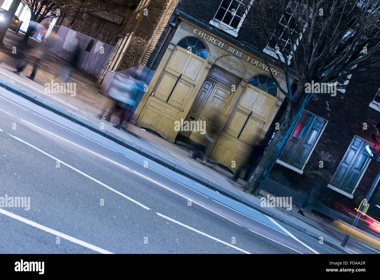 The former Whitechapel Bell Foundry, London Stock Photo - Alamy