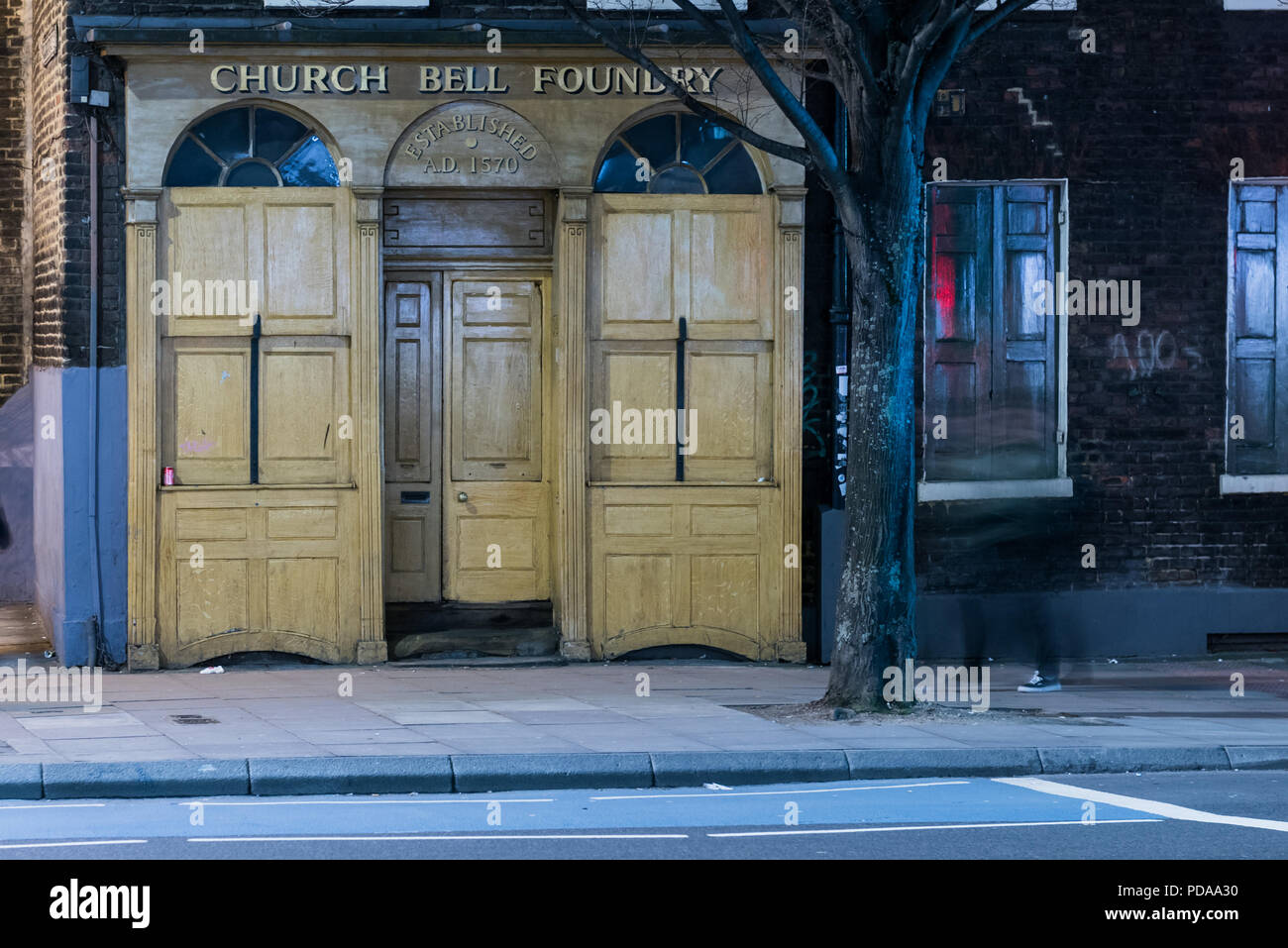 The former Whitechapel Bell Foundry, London Stock Photo - Alamy