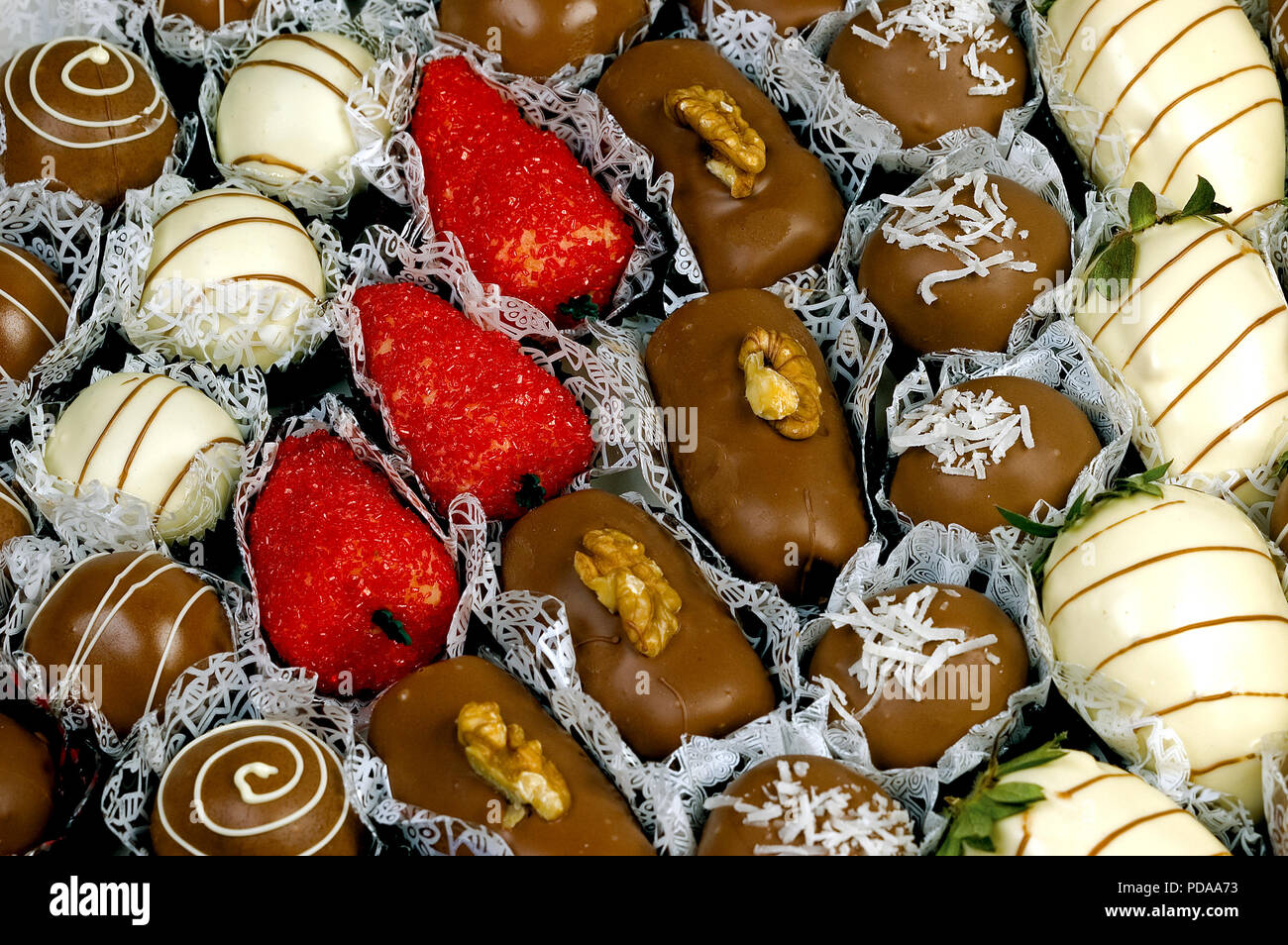 Chocolate, Chocolate Candy, Truffle Stock Photo - Alamy