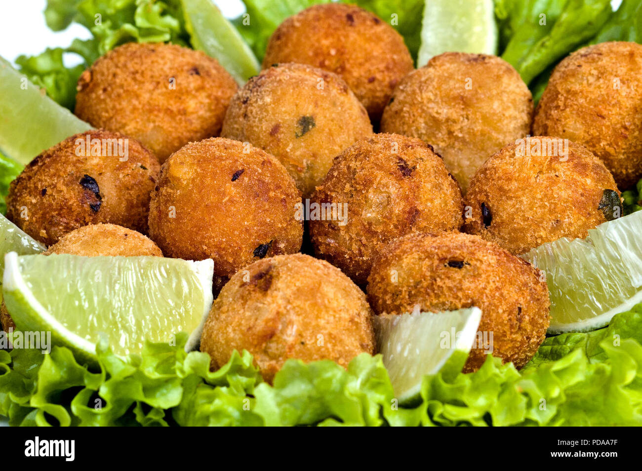 Salt cod fritters portugal hi-res stock photography and images - Alamy