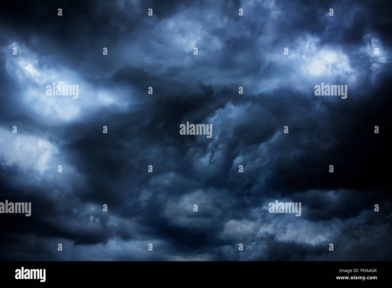 Dark Clouds - Big Storm Stock Photo - Alamy